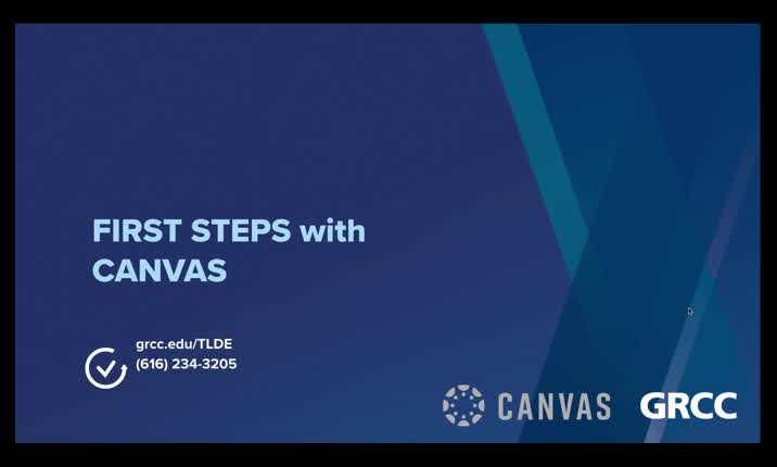 First Steps with Canvas