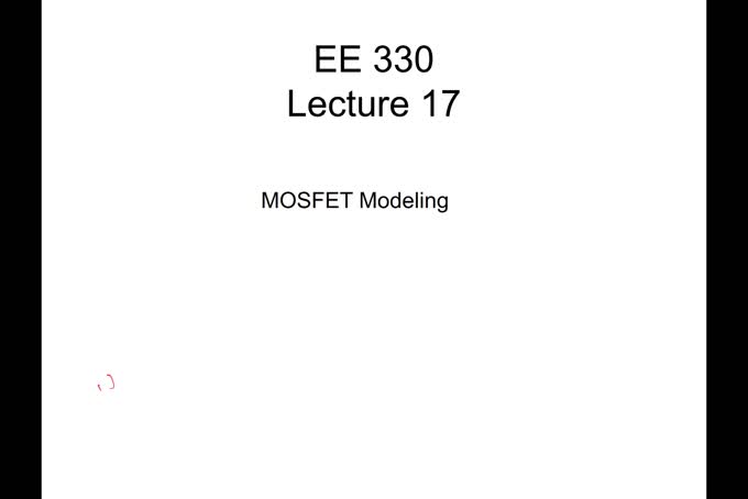 EE 330 Stream 17 Fall 2020