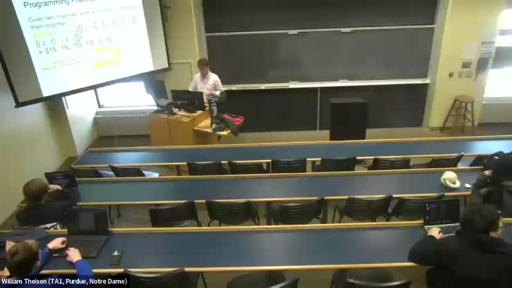 William Theisen (TA1, Purdue, Notre Dame)'s Personal Meeting Room