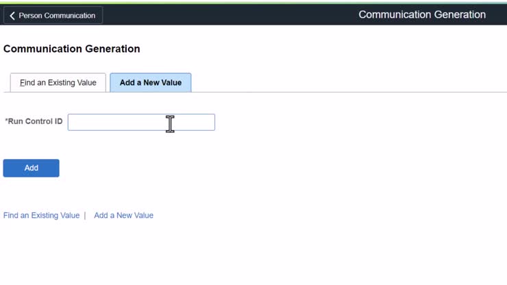Send Out the Communication Using Communication Generation