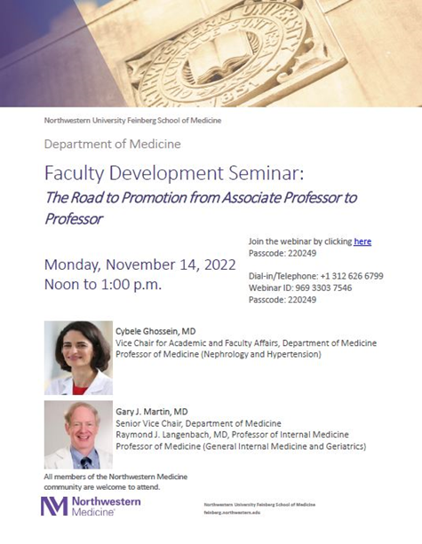 2022/11/14: The Road to Promotion from Associate Professor to Professor