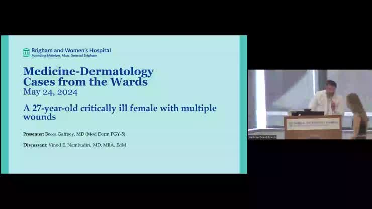 Medicine-Dermatology Cases from the Wards-A 27-year old critically ill ...