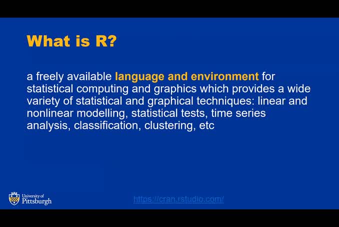 Intro to R: Download R Studio