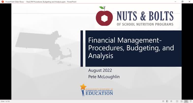 Financial Management: Procedures, Budgeting, and Analysis