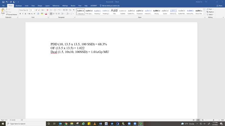 Homework Clarification- MU & SAD Cacls