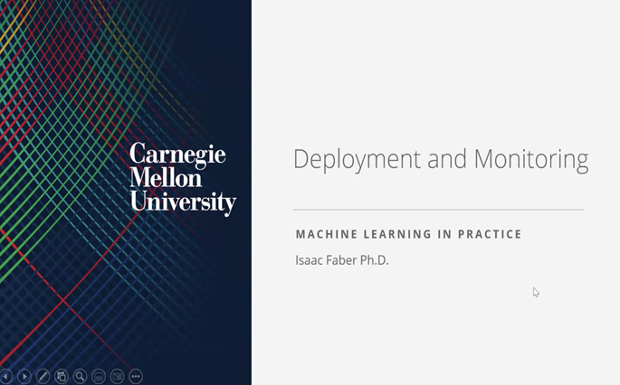 Lecture 6: Deployment and Monitoring