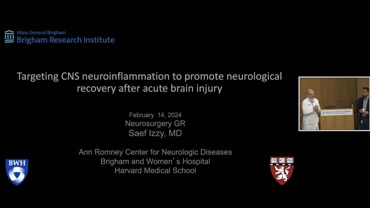 Targeting CNS neuroinflammation to promote neurological recovery after ...