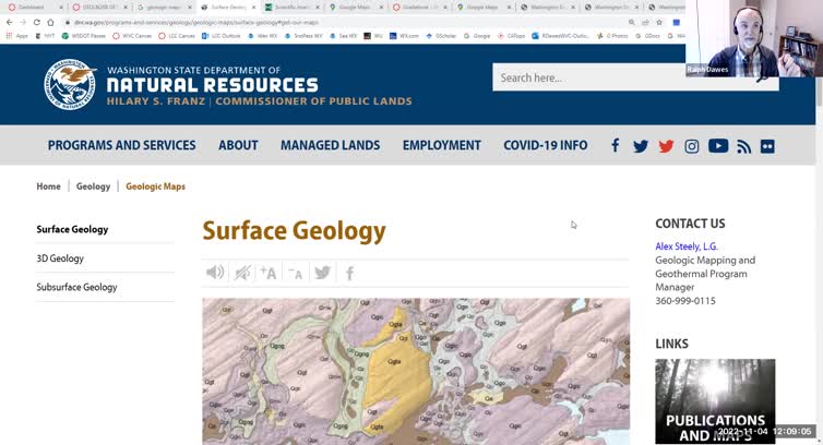 Finding, figuring out your field area's geology from a geologic map