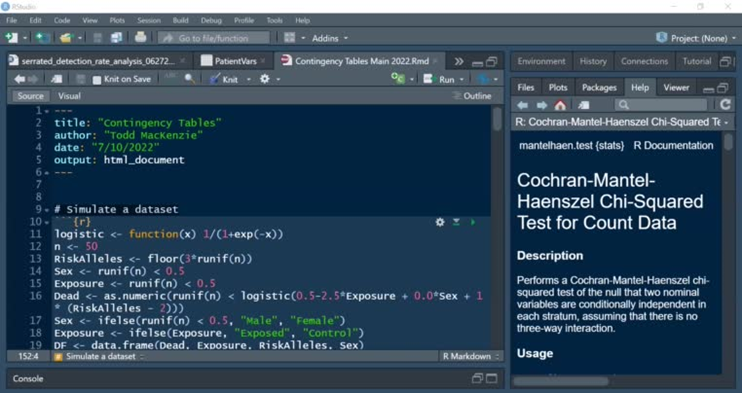 Analyzing Contingency Tables