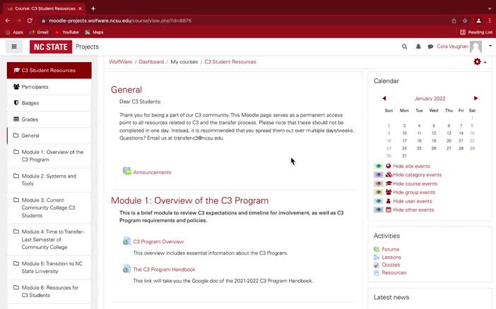 C3 Moodle Tutorial FINAL