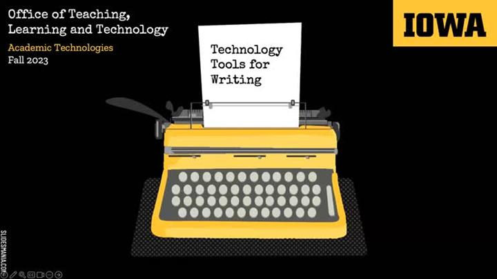 Technology Tools for Writing