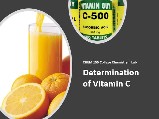 Vitamin C Lab 4 with videos