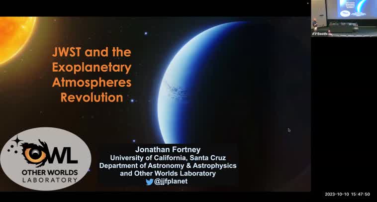 Exoplanetary Atmospheres and the JWST Revolution - Jonathan Fortney ...