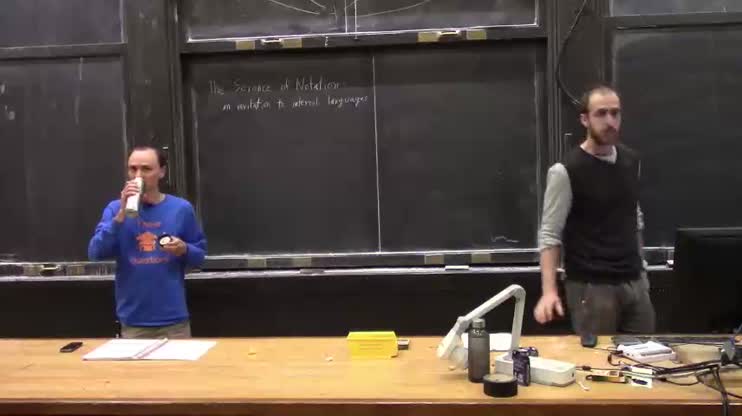 Mike Shulman - The Science of Notation: an Invitation to Internal Languages