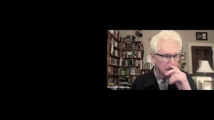 Jerah E. Chadwick Reading - Reginald Gibbons