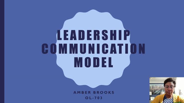 5.4 Leadership Communication Model Presentation