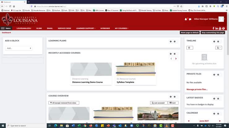 Accessing TutorMe in Moodle (Updated)