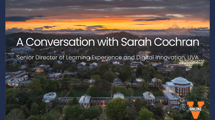 A Conversation with Sarah Cochran