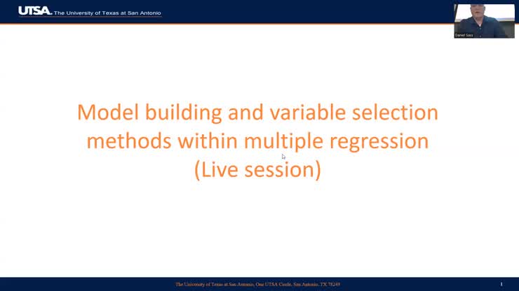 L5 OLS Regression (Live part 3)