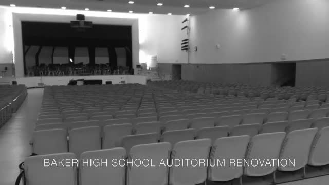 Baker Auditorium Renovation