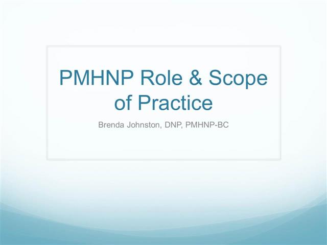 Role and Scope of Practice (copy)