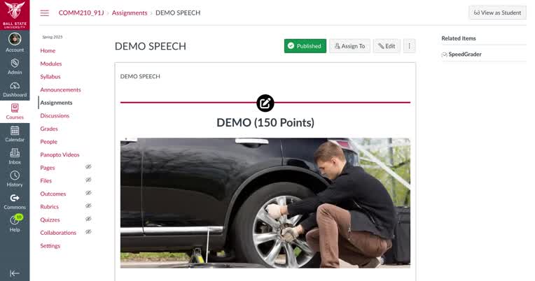 How to Submit a Speech