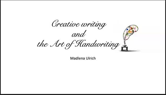 Creative writing and the Art of Handwriting