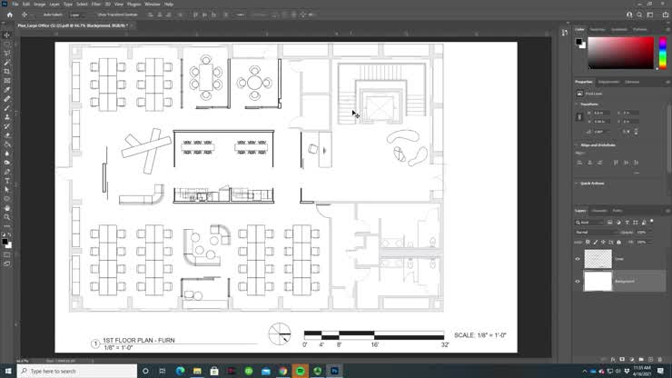 Photoshop: Marquee Tool Selection and Fill