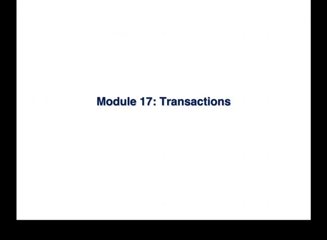 CSC 565 Chapter 17 Transactions_default