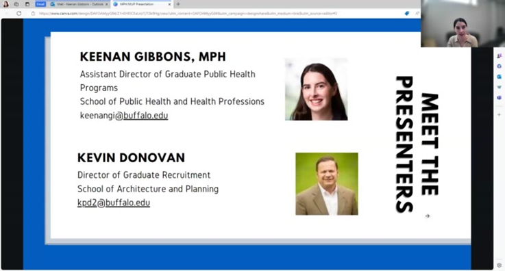 MPH/MUP Joint Webinar