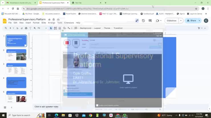 Supervisory Platform Final Draft