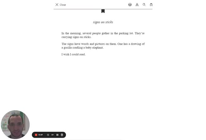 The One and Only Ivan- Signs on Sticks-Respect