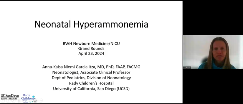 Neonatal Hyperammonemia