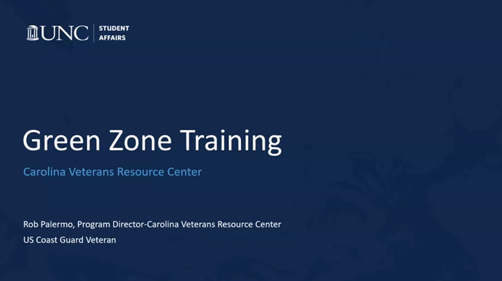 Green Zone Training