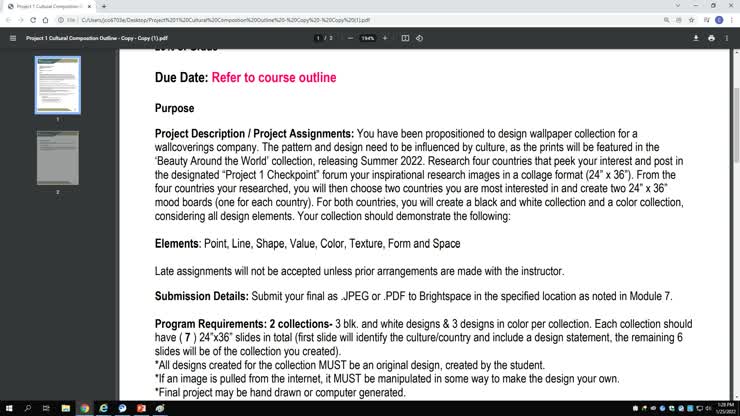 Project 1 Software Applications