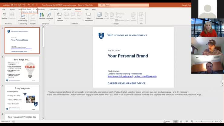 Your Personal Brand