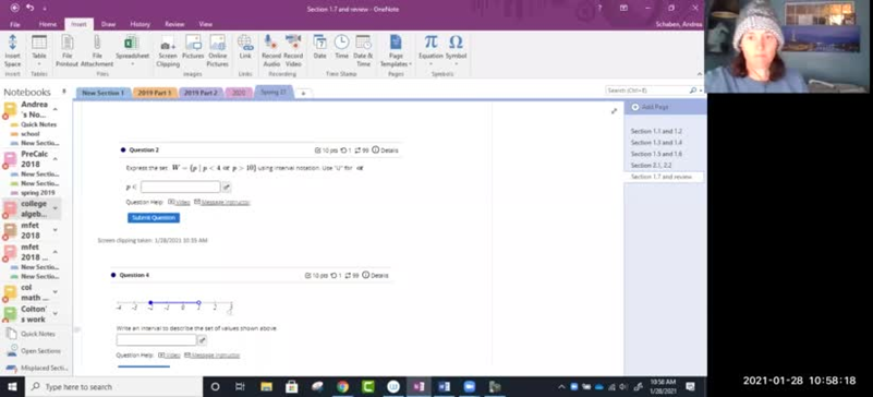 College Algebra Class