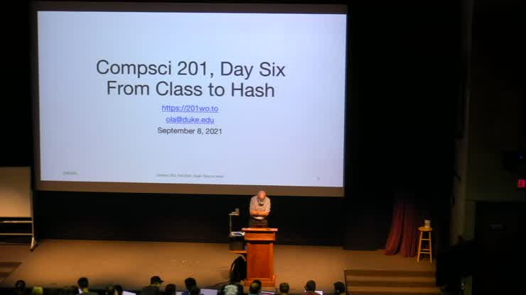 Owen Astrachan - COMP 201.1 - Griffith - Fall 2021 on 9/8/2021 (Wed)