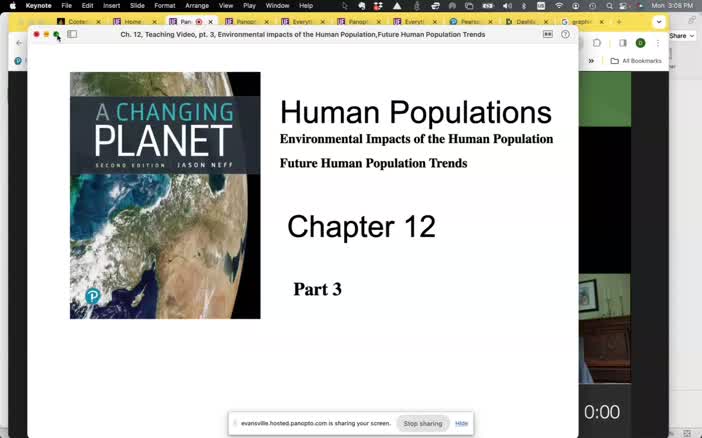 Ch. 12, Teaching Video, pt. 3, Environmental impacts of the Human ...