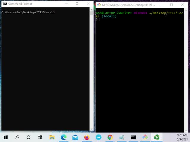 Windows and Linux Command Lines