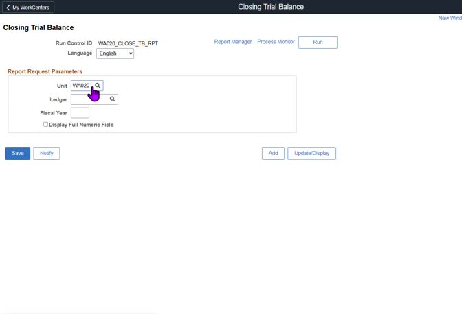 FIN_Running and Retrieving Reports in Finance - No Audio