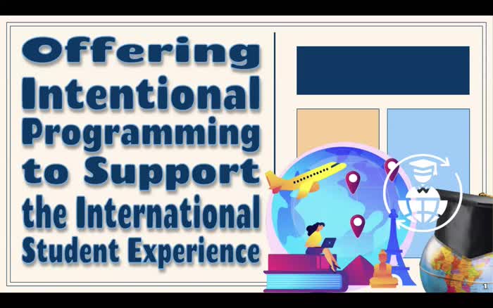 Offering Intentional Programming to Support the International Student ...