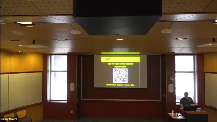 HCCC Research Seminar Series - Ryan Zander, PhD