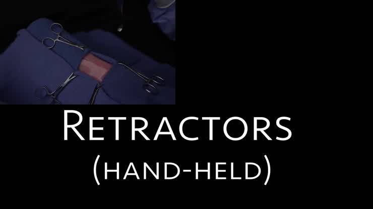 Retractors - handheld