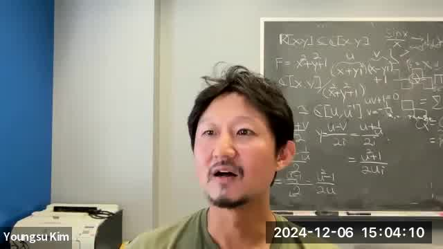 AG@PUI 2024-12-06: Youngsu Kim