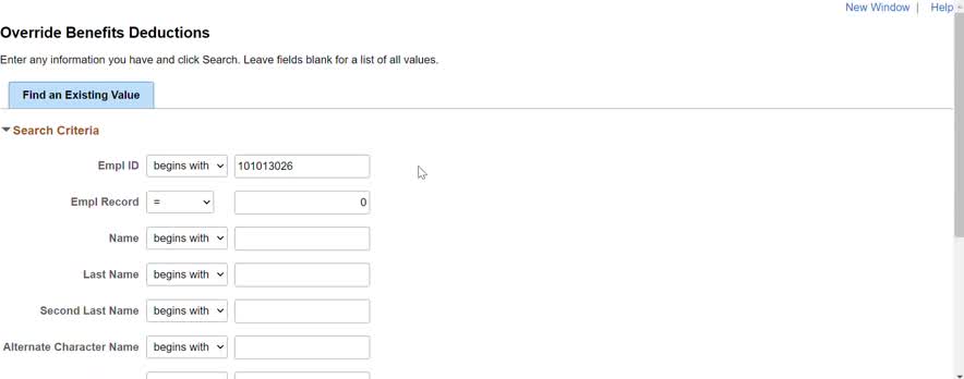 Overriding Employee Level Benefits Deductions - No Audio