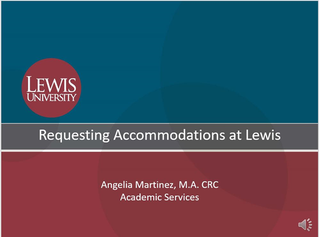 Academic Services - Accommodations Request Process