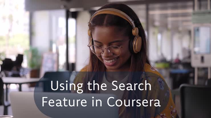Coursera Search Guide