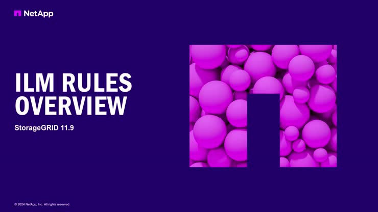 Creating ILM Rules – StorageGRID 11.9