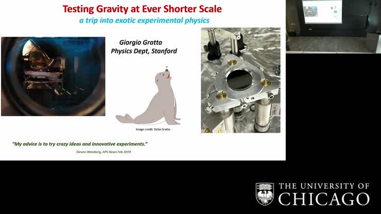 EFI Colloquium - Giorgio Gratta, Stanford
